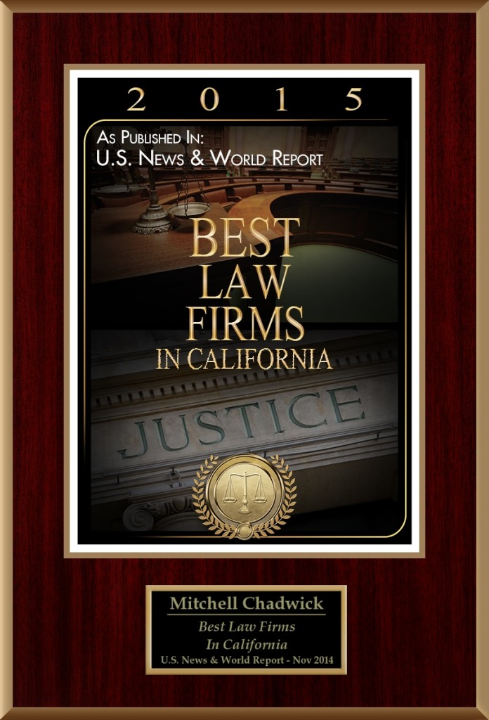 Mitchell Chadwick Listed As One Of The Best Law Firms In California by ...